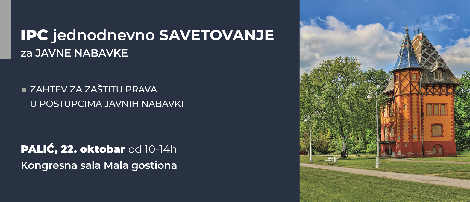 IPC jednodnevno SAVETOVANJE za JAVNE NABAVKE